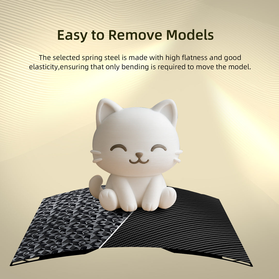 IdeaFormer Smooth Diamond PEO + Carbon Fiber PET Spring Steel Build Pl